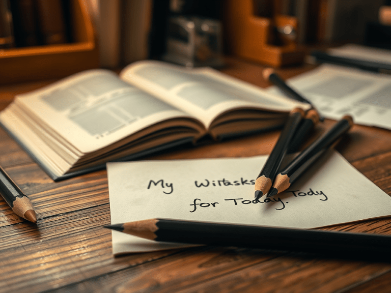 THE JOY OF WRITING WITH PENCILS – IN THESE TIMES